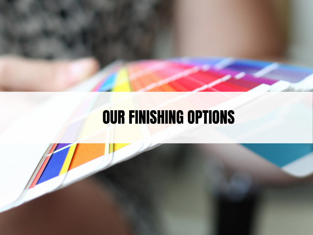 How to get unique booklets? Our finishing options - BOOKLETS PRINT